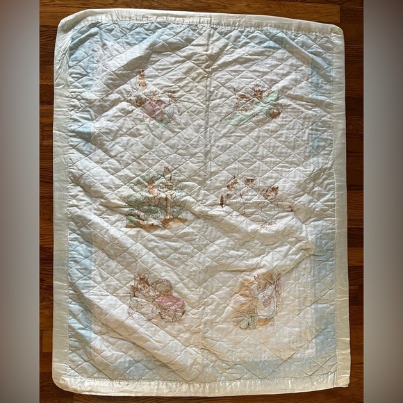 Vintage | Other | Vintage 7s80s Peter Rabbit Beatrix Potter Satin Trim ...